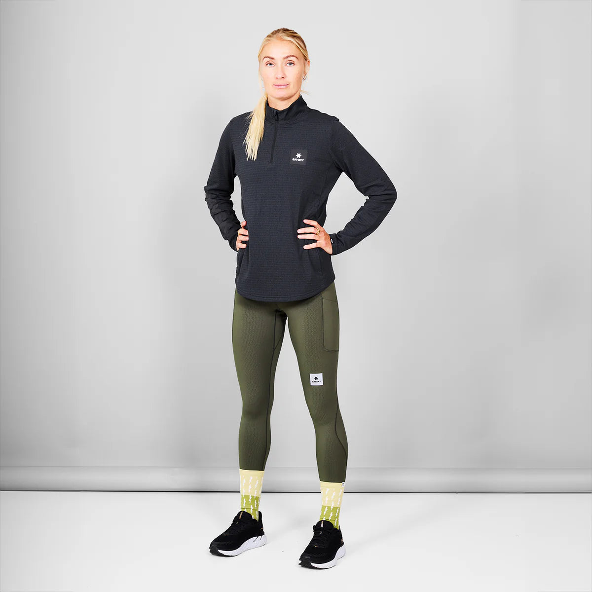 SAYSKY Blaze Half Zip Light Fleece Women – Snoqualmie Running