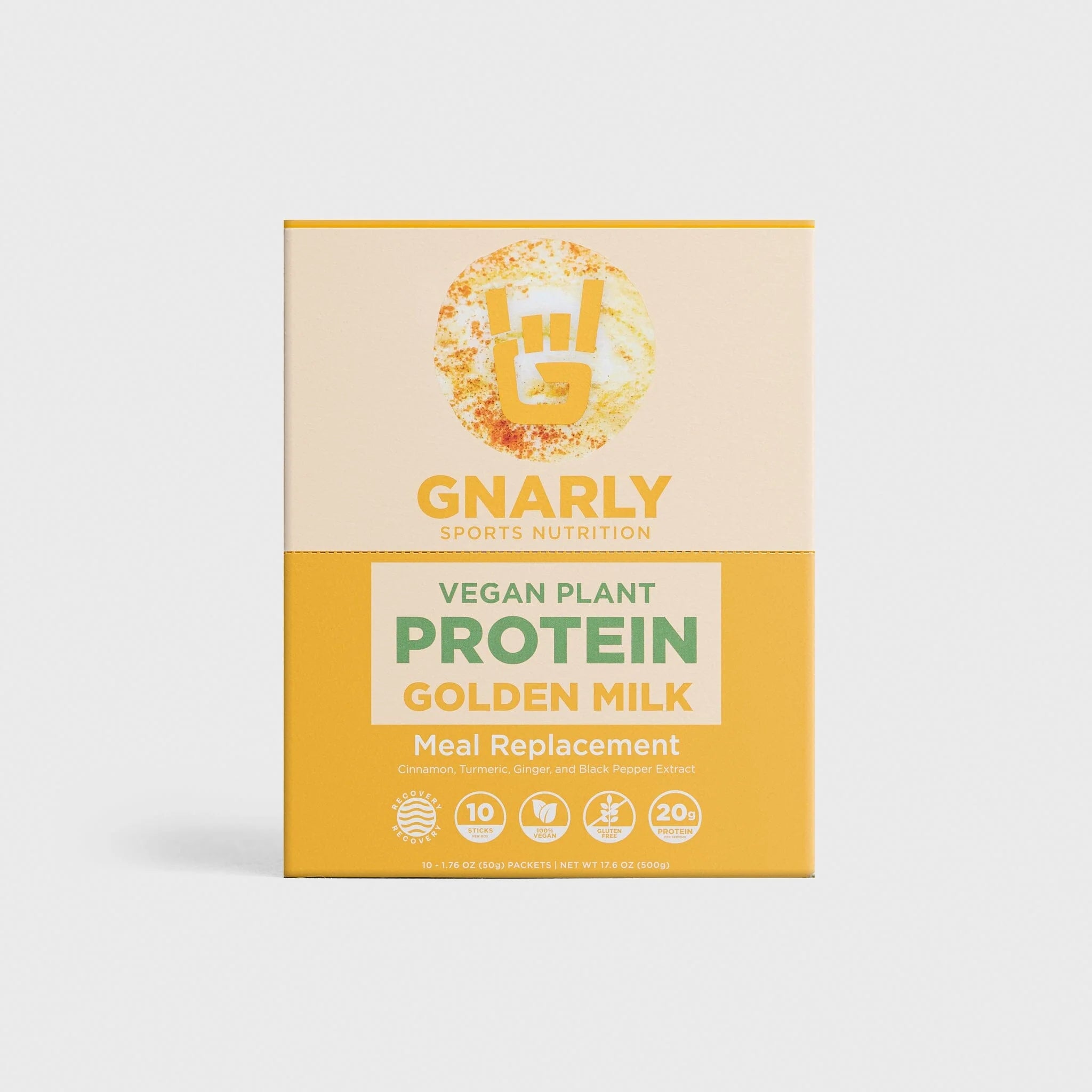 Gnarly Vegan Plant Protein Golden Milk – Snoqualmie Running
